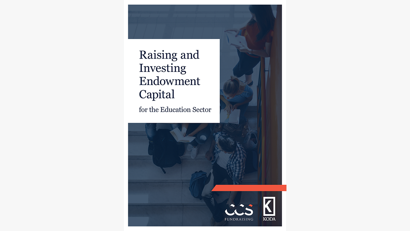 Raising & Investing Endowment Capital in the Education Sector